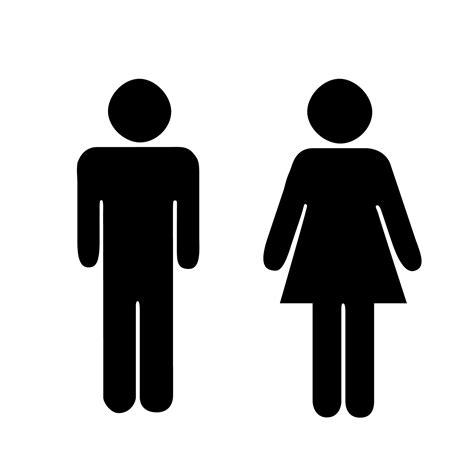 Toilet Icon Unisex Vector Man And Woman Icon Wc Sign Icon Toilet Symbol 12185725 Vector Art