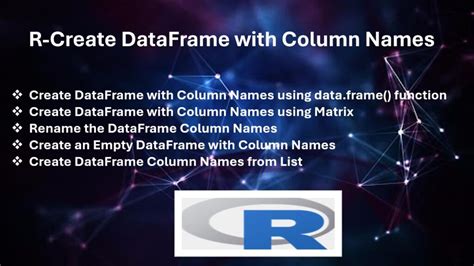 R Create Dataframe With Column Names Spark By Examples