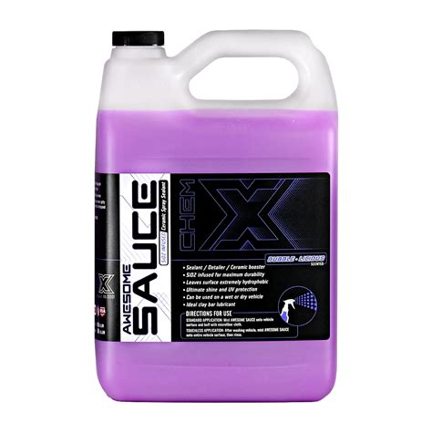 Chem X Awesome Sauce Sio2 Infused Ceramic Spray Sealant The House Of