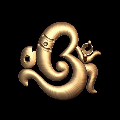 Ganesh 3d Model Pendant Stl And 3dm Files Download Cad Wala