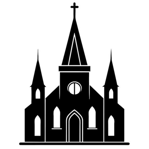 Church Clipart Silhouette Images Free Download On Freepik