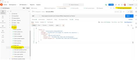 Graph Api Request In Postman App · Issue 10930 · Postmanlabspostman