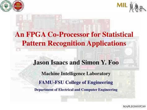 PPT An FPGA Co Processor For Statistical Pattern Recognition