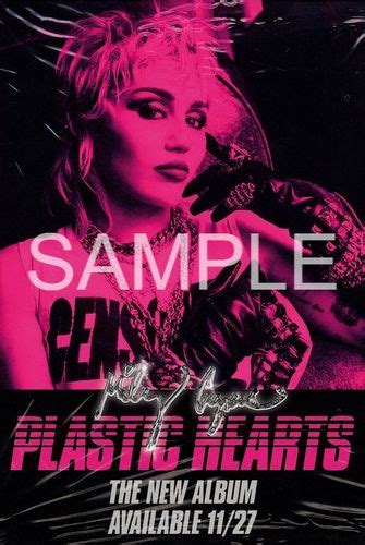 Miley Cyrus Plastic Hearts 台灣索尼音樂娛樂股份有限公司