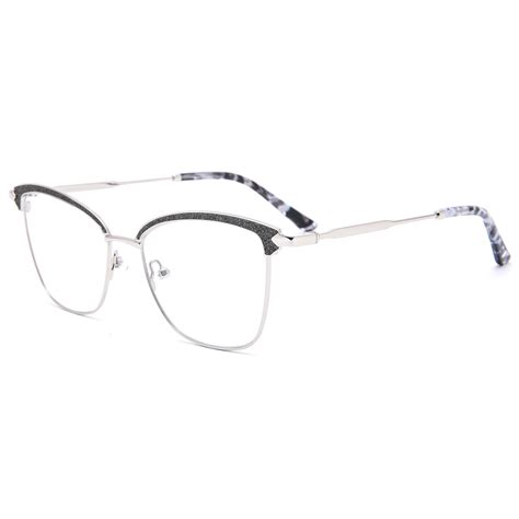 2021 Newest Design Women Metal Optcal Frames Glasses Factory Customized