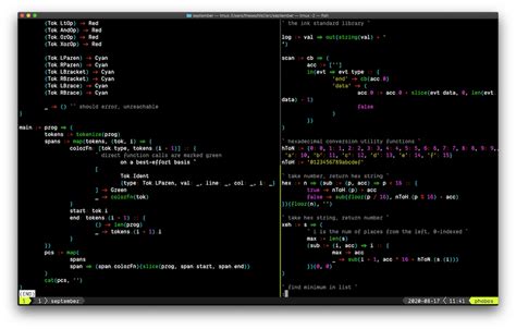 Syntax Highlighting Ink Programs With The September Toolchain Ink
