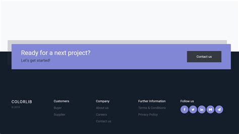 BOOTSTRAP FOOTER 01