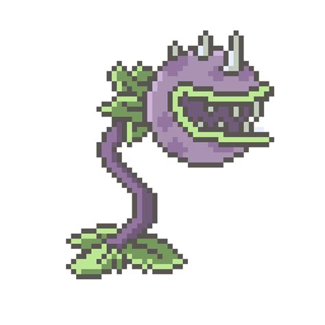 Plants Vs Zombies Plant Pixel Art Free Image On Pixabay