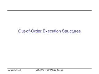 PPT Computer Architecture Out Of Order Execution PowerPoint Presentation ID 3733026