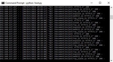 Host Ps5 Exploit Python