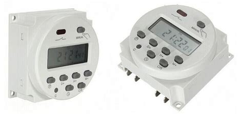 programmable electronic timer 12v ac dc timer switch control for