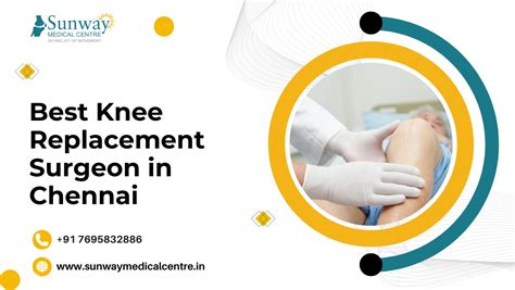 Top 2 Best Knee Replacement Surgeon In Chennai 2025