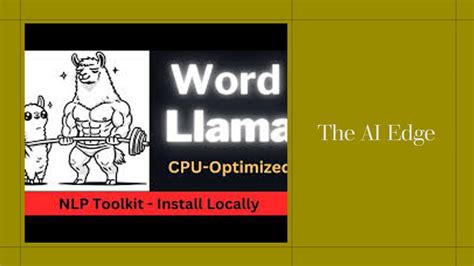Wordllama A Lightweight Powerful Nlp Toolkit