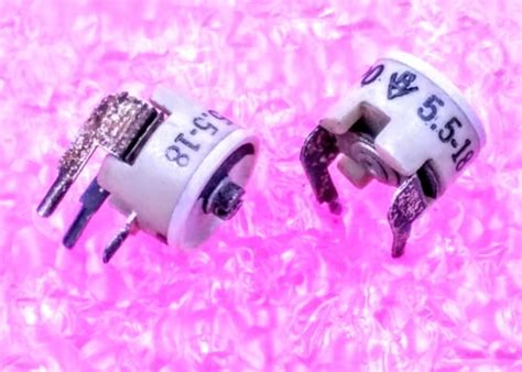 Variable Cap 5 5 18pf Ceramic Capacitor Trimmer
