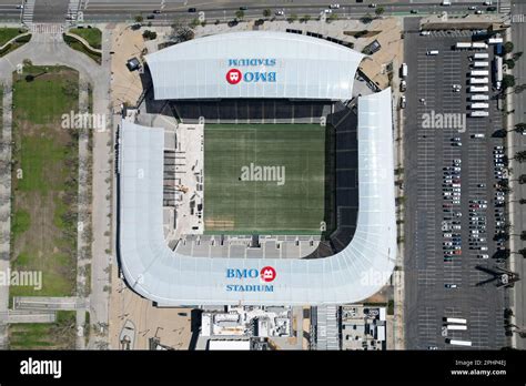 A General Overall Aerial View Of Bmo Stadium Tuesday Mar 28 2023