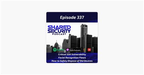 ‎shared Security Podcast Critical Ssh Vulnerability Facial