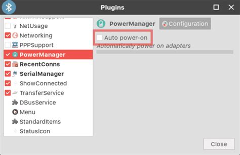 Disable Bluetooth Auto Power On In Blueman In Linux