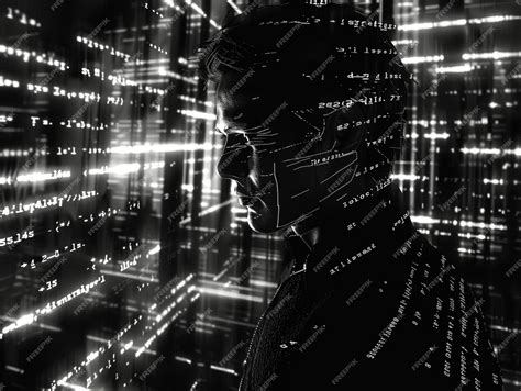 Premium Photo Cryptic Code Glowing Screen Unveiling Dark Secrets