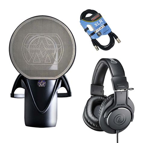 Aston Microphones Element Bundle Microphone Audio Technica Ath M20x Xlr Cable Bundle