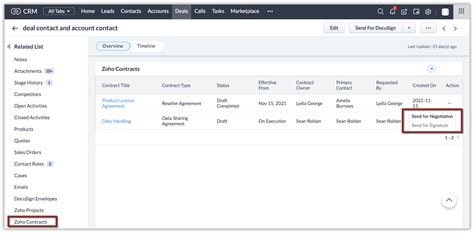 Zoho Contracts For Zoho Crm Online Help Zoho Crm