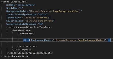 Xamarinforms Carouselview Scrolling Xamarin Microsoft