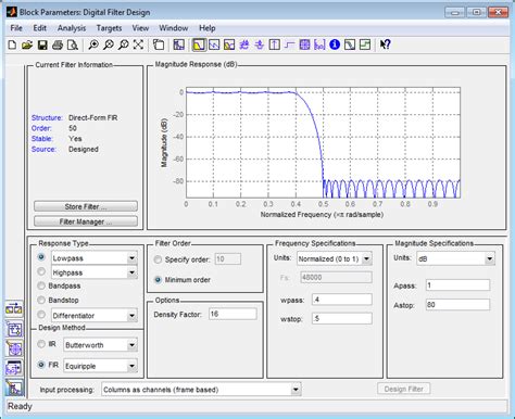 Digital Filter Design Design And Implement Digital FIR And IIR