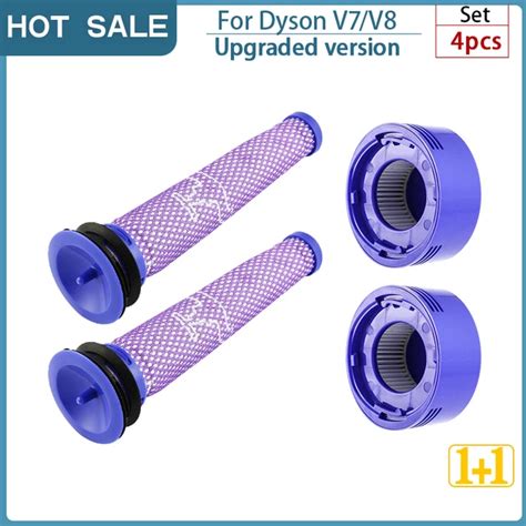 사이클론 집진기 필터 빈 버킷 로봇 진공 청소기 교체 예비 부품 다이슨 V8 V7 모터헤드 액세서리 정품
