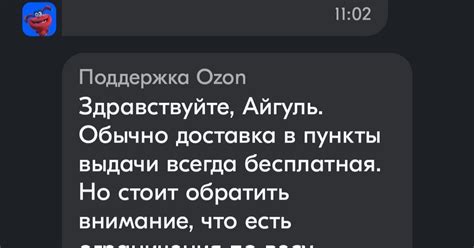 Ozon платная доставка в пункт выдачи 24 04 24 13 15 Пикабу