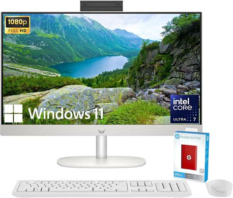 Amazon Com Hp All In One Desktop Computer Fhd Ips Display Core Intel Core Ultra U