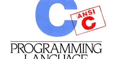 libros de programacion en pdf [ the c programming languaje ansi c