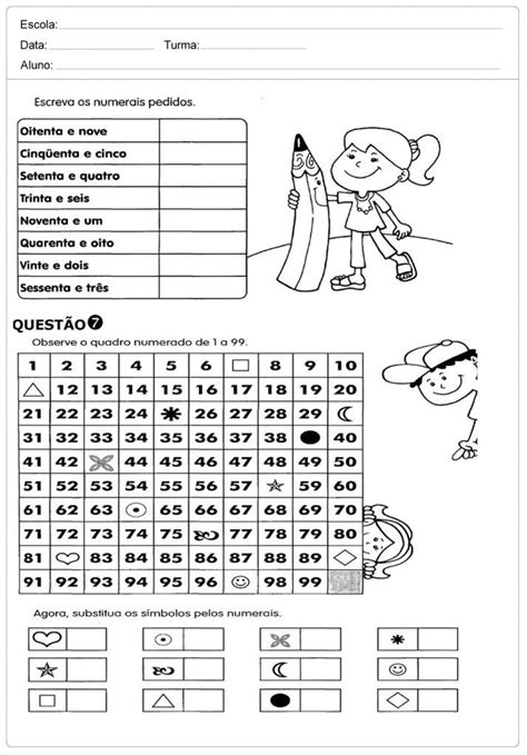 Atividades De Matemática 2 Ano Do Ensino Fundamental Para Imprimir