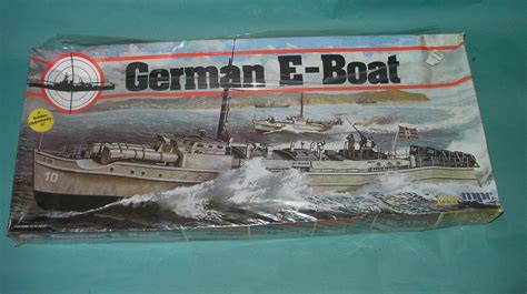Mpc German E Boat 1 72 Scale Ship Model Kit Parts Mint In Box 5303