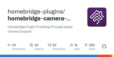 Github Homebridge Pluginshomebridge Camera Ffmpeg Homebridge Plugin