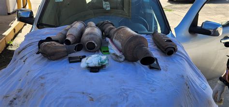 Crime 20000 In Meth And Stolen Catalytic Converters Seized In Bust