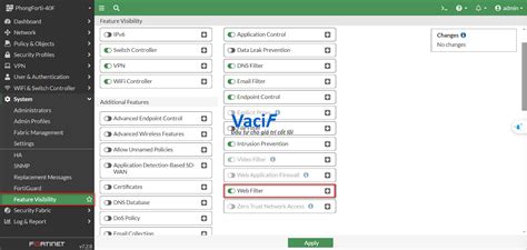 HƯỚng DẪn CẤu HÌnh Fortinet Web Filtering ĐỂ ChẶn Truy CẬp Web Vacif