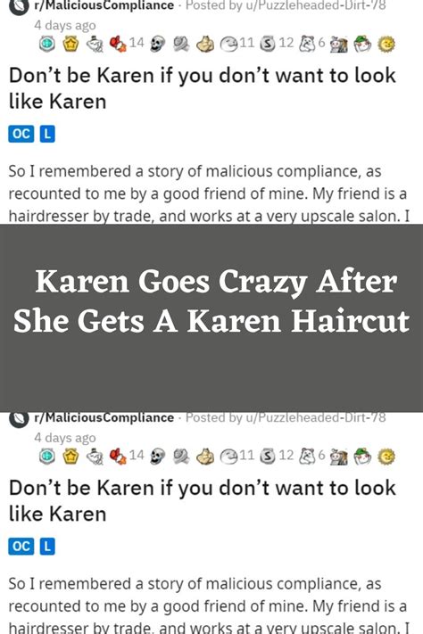Karen Goes Crazy After She Gets A Karen Haircut Artofit