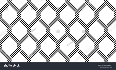 Seamless Abstract Geometric Pattern Vector Illustration Stock Vector