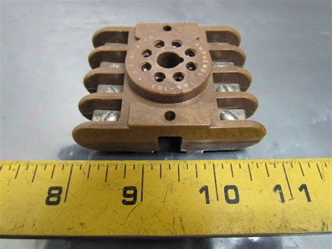 Amphenol 146 103 Relay Socket Base 8 Pin Bullseye Industrial Sales
