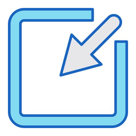 Minimize Generic Color Lineal Color Icon