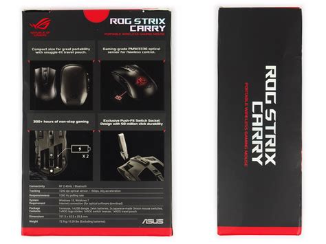 ASUS ROG Strix Carry Review Packaging Shape TechPowerUp