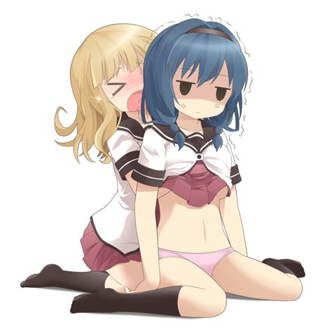 Oomuro Sakurako And Furutani Himawari Yuru Yuri Drawn By Goribote