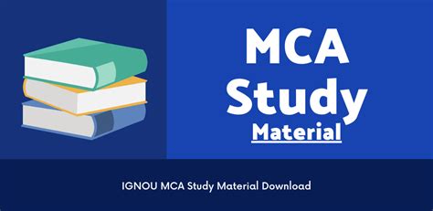 Ignou Mca Study Material Download Jan To July Admission Cycle Techiya In