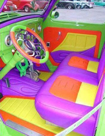 Most Colorful Vehicle Interior Ever Bright Color Cars Colorful