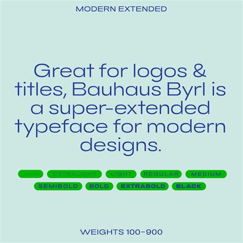 Byrl—super Extended Font For Tech Fashion And Finance Mojomox