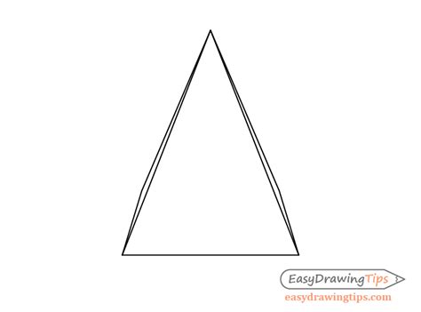 How To Draw A Pyramid In One Point Perspective EasyDrawingTips
