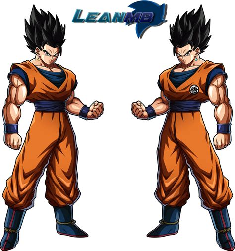 Gokhan Goku And Gohan Fusion Fighterz Style By Leandrobuscaglia On Deviantart