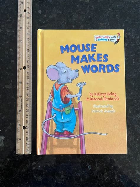 Dr Seuss Bright And Early Beginner Book Mouse Makes Words By K Heling