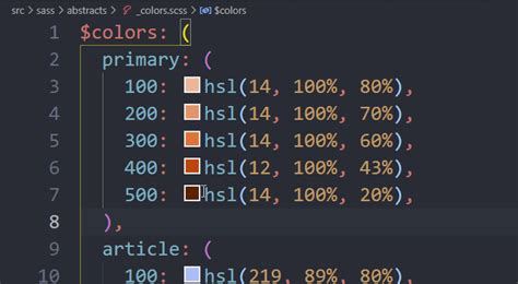 Change From Hex To Rgb To Hsl In Seconds With Vs Code