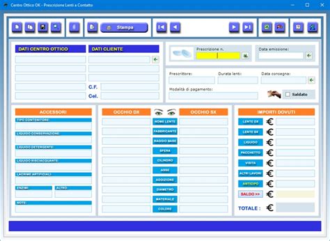 Centro Ottico Ok Software Per Negozi Di Ottica Con Archivio Clienti