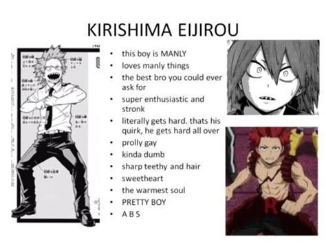 Kiri Headcanons Kirishima X Yn Headcanons Kirishima Eijirou